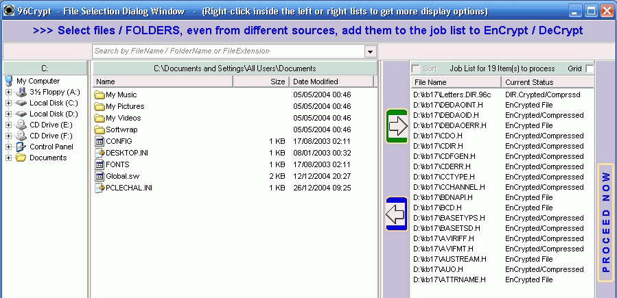 File-Folder selction GUI
